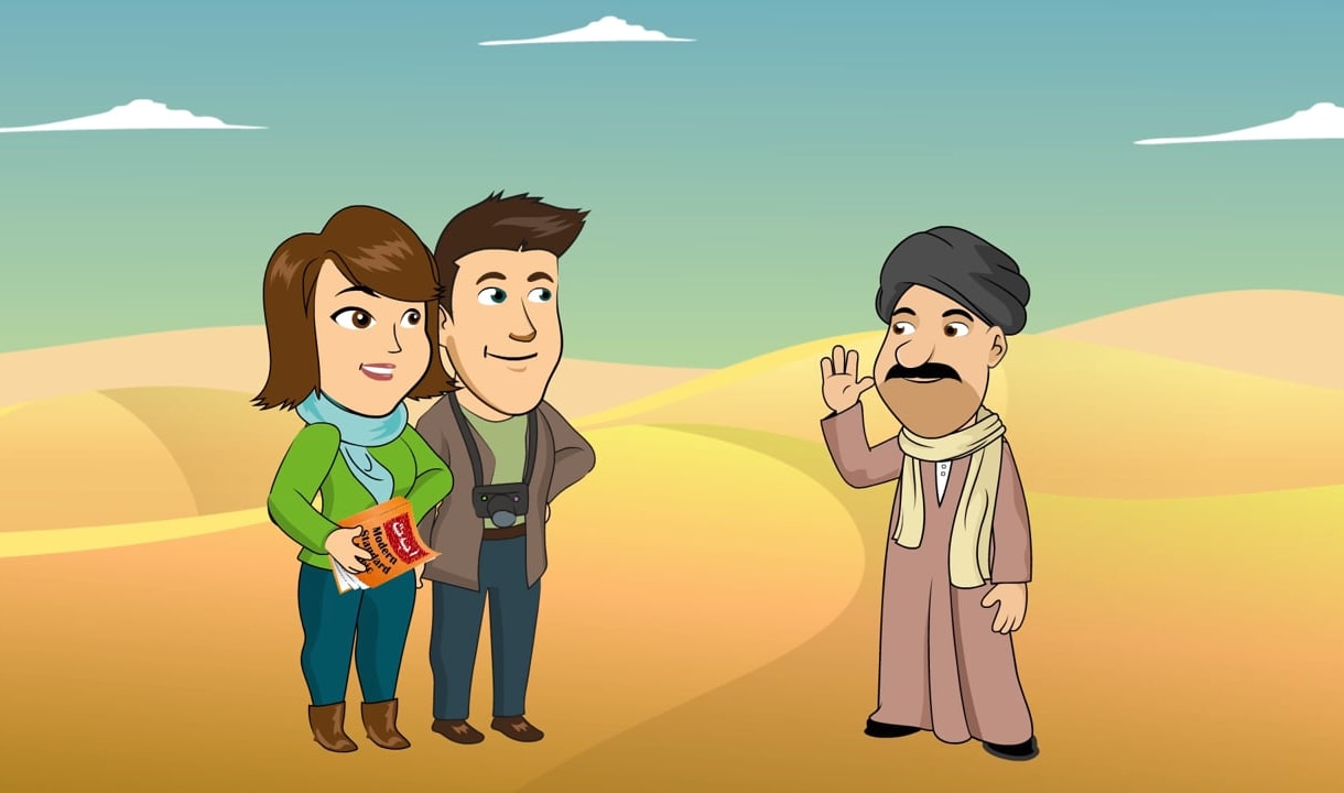 Learn to speak Arabic exactly as it's spoken by native speakers
